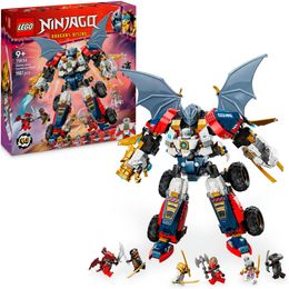 Konstruktionsspielsteine Lego "Zanes Ultra-Kombi-Mech (71834), Lego Ninjago", bunt, Spielbausteine, Kinder, Kunststoff, Konstruktionsspielsteine, Made in Europe