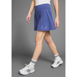 Tennisrock FAYN SPORTS, Damen, Gr. 36, blau (navy), Jersey, Obermaterial: 77% Polyester, 23% Elasthan, Mini, R&ouml;cke Tennisrock, mit Innenshorts