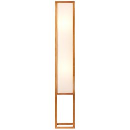 Brilliant Stehlampe "Seaside", beige (natur, wei&szlig;), 1, H: 120cm, 1 Stk., Leuchten, natur/wei&szlig;, Stehlampe