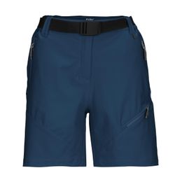 Shorts Killtec "KOS 241 WMN SHRTS", Damen, Gr. 40, Normalgr&ouml;&szlig;en, blau (dunkelblau), Obermaterial: 100% Polyester;Futter: 65% Polyester, 35% Baumwolle, Hosen Shorts, Damen Funktionsshorts: Stretch, wasserabweisend, schnelltrocknend