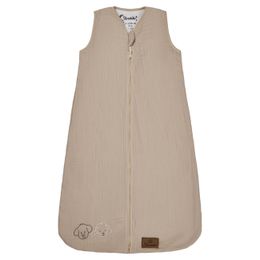 Babyschlafsack Sterntaler "Musselin-Schlafsack 90cm BAUERNHOF", Baby, Gr. Blacklist, beige, Obermaterial: 100% Baumwolle CO., Schlafs&auml;cke Babyschlafsack