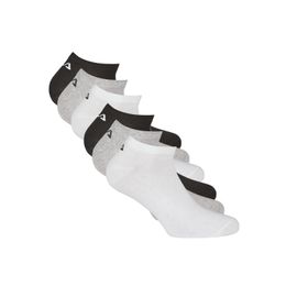 Sneakersocken Fila "Socken 6er Pack", Damen, Gr. 43-46, bunt (classic), Obermaterial: 75% Baumwolle CO. 23% Polyester PES. 2% Elasthan EL., Socken Sneakersocken