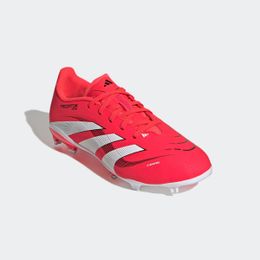 Fu&szlig;ballschuh adidas Performance "PREDATOR LEAGUE KIDS FG/MG", Kinder, Gr. 30, rot (lucid rot, cloud wei&szlig;, core schwarz), Synthetik, Schuhe Fu&szlig;ballschuh, f&uuml;r Rasenpl&auml;tze, f&uuml;r Kinder & Jugendliche
