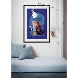 Wandbild Komar "Frozen Mockingbird", lila (farbe bild(er): lila), Disney, 1 Stk., Vlies, Bilder, Wandbild, 50 x 70 cm (Breite x H&ouml;he) - Kinderzimmer, Dekoration