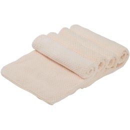 Handt&uuml;cher OTTO HOME "Parris, diverse Gr&ouml;&szlig;en, ideal als Sporthandtuch, Reisehandtuch", creme, B:100cm L:50cm, Microfaser, Mikrofaser, Handt&uuml;cher, Handt&uuml;cher, sehr leicht, kompakt, schnelltrocknend, Mikrofaser, mit Waffelmuster