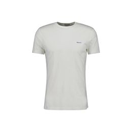 T-Shirt Gant "T-Shirt CONTRAST LOGO T-SHIRT 1er Pack", Damen, Gr. 4XL, wei&szlig;, Obermaterial: 100% Baumwolle CO., Shirts T-Shirt