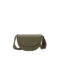 Umh&auml;ngetasche "VIKI", Damen, Gr. B/H/T: 19cm x 13cm x 5cm, oliv, Polyester, MARC O'POLO ACCESSORIES, unifarben, Taschen Umh&auml;ngetasche, Crossbody Bag, breiter Schultergurt mit Logo-Schriftz&uuml;ge