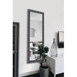 Dekospiegel Mirrors and More, silber (schwarz, silberfarben), B:50cm H:150cm T:3cm, Holzwerkstoff, Spiegel, Dekospiegel, Wandspiegel