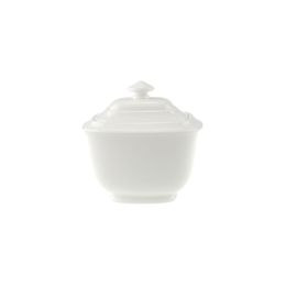 Villeroy & Boch Zuckerstreuer VILLEROY & BOCH "Zuckerdose Royal 240 ml wei&szlig;", wei&szlig;, Zuckerstreuer, Zuckerstreuer