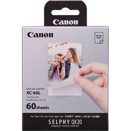 Canon Fotopapier "XC-60L", wei&szlig;, B:5,4cm H:8,5cm, Papiere, Fotopapier