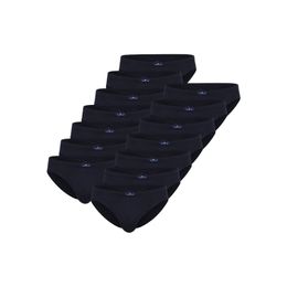 Slip Tom Tailor "Slip 14er Pack", Herren, Gr. XL, blau, Obermaterial: 95% Baumwolle CO. 5% Elasthan EL., Unterhosen Slip