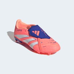 Fu&szlig;ballschuh adidas Performance "PREDATOR LEAGUE MIT UMSCHLAGBARER ZUNGE HART- UND ASCHENPL&Auml;TZE KINDER", Kinder, Gr. 35, signal coral, cloud wei&szlig;, beam orange, Synthetik, Schuhe Fu&szlig;ballschuh, geeignet f&uuml;r Rasen- und Kunstrasenpl&auml;tze, f&uuml;r Kinder & Jugendliche