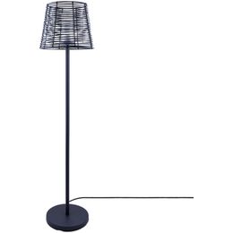 Paco Home Stehlampe "JAD, In- & Outdoor", grau, 1, &Oslash; 35cm H: 143,5cm, Leuchten, Au&szlig;enlampe, E27, Moderne Optik, IP44 spritzwassergesch&uuml;tzt, Stehlampe