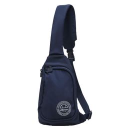 Rucksack Ellesse "KERVELO ONE STRAP MINI BACKPACK", Herren, blau (navy), Kunstfaser, unifarben, Rucks&auml;cke Rucksack, f&uuml;r vielseitige Aktivit&auml;ten, schnell trocknendes Material