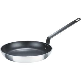 Bratpfanne GSW "Gastro Lyoner Alu", silber, H:4cm &Oslash;:24cm, Pfannen, Bratpfanne, Gastro-Qualit&auml;t, Teflon Select Antihaft-Versiegelung, Induktion