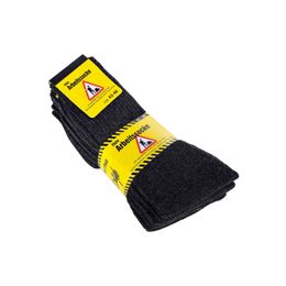 Kurzsocken YOURBASICS "Socken 5er Pack", Herren, Gr. 43-46, grau (anthrazit), Obermaterial: 70% Baumwolle CO. 27% Polyester PES. 3% Elasthan EL., Socken Kurzsocken