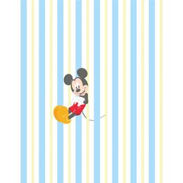 Vliestapete Komar "Digitaldruck Vlies - Mickey Relax - Gr&ouml;&szlig;e 200 x 250 cm", bunt (bunt, bunt), B:200m L:250m, Vlies, Tapeten, Vliestapete, Kinderzimmer