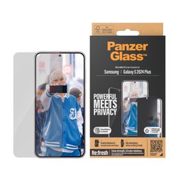 PanzerGlass Displayschutzglas "Ultra Wide Fit Privacy Screen Protector", transparent, B:11cm H:1,4cm T:19,7mm, Displayfolien, Displayschutzfolie, sto&szlig;fest, kratzbest&auml;ndig, Displayschutzglas