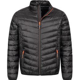 Steppjacke LPO "GILMOUR MELVILLE VII MEN", Herren, Gr. M (50), schwarz, 100% Polyester, bequem, mit innenliegendem Gummizug, Jacken Steppjacke, auch in Gro&szlig;en Gr&ouml;&szlig;en erh&auml;ltlich