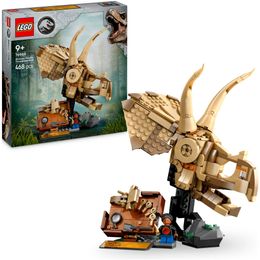 Konstruktionsspielsteine Lego "Dinosaurier-Fossilien: Triceratops-Sch&auml;del (76969)", bunt, Spielbausteine, Kinder, Kunststoff, Konstruktionsspielsteine, Lego Jurassic WorldLego DUPLO Town; Made in Europe Made in Europe