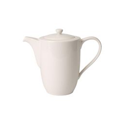 Villeroy & Boch Teekanne VILLEROY & BOCH "Kaffeekanne For Me 1,2 l wei&szlig;", wei&szlig;, Kannen, Teekanne