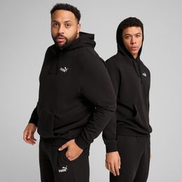 Kapuzensweatshirt Puma "ESS SMALL NO. 1 LOGO HOODIE TR", Herren, Gr. M, schwarz (Puma schwarz), Sweatware, Obermaterial: 68% Baumwolle, 32% Polyester, unifarben, regular fit normal, angesetztes B&uuml;ndchen, Sweatshirts Kapuzensweatshirt, mit verstellbarer Kapuze, mit K&auml;ngurutasche, Regular Fit