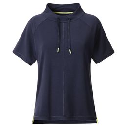 Funktionsshirt LPO "Damen T-Shirt Kassiopeia", Damen, Gr. 40 (M), blau (night sky), Wirkware: French Terry 67% PES, 30% Modal, 3% EL, Shirts Funktionsshirt