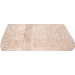 Duschtuch Dyckhoff "Siena", beige (champagner), B:70cm L:140cm, Frottier, Obermaterial: 100% Baumwolle, Handt&uuml;cher, Duschtuch, mit Bord&uuml;re