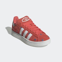 Sneaker adidas originals "CAMPUS 00S", Damen, Gr. 38,5, rot (prelsc, ftwwht, lightblau), Leder, Synthetik, Schuhe Sneaker, Topseller