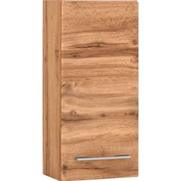 H&auml;ngeschrank Welltime "Soria", braun (eichefarben, eichefarben), B:30cm H:64cm T:20cm, Schr&auml;nke, H&auml;ngeschrank