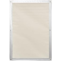 Dachfensterrollo LICHTBLICK ORIGINAL "Haftfix Hitzeschutz Abdunkelung" Gr. 1, beige, B:94cm H:97cm, Polyester, Rollos, Dachfensterrollo, mit Thermobeschichtung, mit Saugnapf