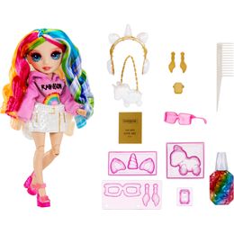 Anziehpuppe RAINBOW HIGH "Creative Crystals Fashion Doll- Amaya", bunt, Puppen, Kinder, Anziehpuppe