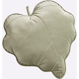Kopfkissen HEINE HOME, oliv, B:55cm L:55cm, 100% Polyester, Kopfkissen, Kopfkissen