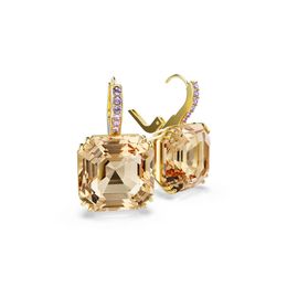 Swarovski Ohrringe 'Millenia' Damen Gr&ouml;&szlig;e One Size karamell / gold / lavendel