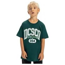 T-Shirt DC Shoes "Elective", Jungen, Gr. 12(148-156cm), rosa (ponderosa pine), Obermaterial: 75% Walkfrottier, 25% Walkfrottier;, Shirts T-Shirt