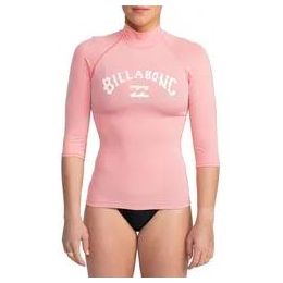 Funktionstop Billabong "Tropic Surf", Damen, Gr. XS, rosa (flamingo), Obermaterial: 85% Microfaser, 15% Elasthan;, Tops