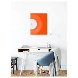 Leinwandbild Komar "White Vinyl - Gr&ouml;&szlig;e 30 x 40 cm", orange (farbe bild(er): orange), B:30cm, Holz, Papier, Bilder, Leinwandbild, Keilrahmenbild mi Echtholzrahmen