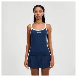 Tanktop Ellesse "DOLCE VEST", Damen, Gr. 44 (16), blau (navy), Obermaterial: 78% Baumwolle, 22% Polyester, Tops Tanktop