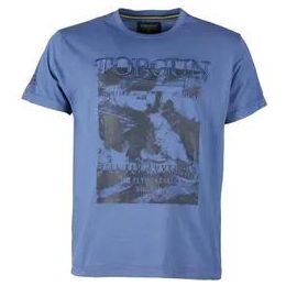 T-Shirt Top Gun "TG25009", Herren, Gr. 3xl, blau (navy), Obermaterial: 100% Baumwolle, Shirts T-Shirt