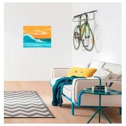 Leinwandbild Komar "Gentle Breeze - Gr&ouml;&szlig;e 30 x 40 cm", gelb (farbe bild(er): gelb, blau), B:30cm, Holz, Papier, Bilder, Leinwandbild, Keilrahmenbild mi Echtholzrahmen
