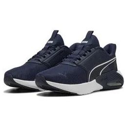 Sneaker Puma "X-CELL NOVA FS", Damen, Gr. 44,5, Puma navy, Puma wei&szlig;, Textil, Schuhe Sneaker, mit Schn&uuml;rung, Textil-Obermaterial, Synthetik-Laufsohle