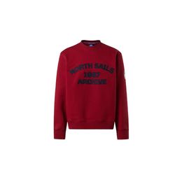 North Sails Sweatshirt Herren Gr&ouml;&szlig;e 4XL navy / rot