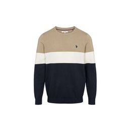 U.S. Polo Assn. Pullover 'UMRene' Herren Gr&ouml;&szlig;e XXL beige