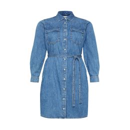 Only Carmakoma Kleid 'CARTrudy' Damen Gr&ouml;&szlig;e 44 blue denim Winterkleid
