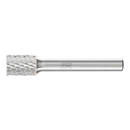 Pferd TOOLS Hartmetall Fr&auml;sstift Zylinder ZYA &Oslash; 10x13 mm Schaft-&Oslash; 6 mm Z4 universal mittel fein (21101846)