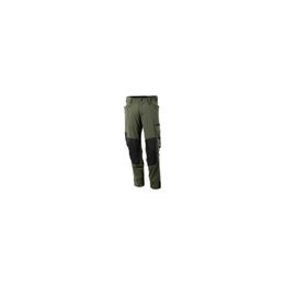 Mascot Hose mit Knietaschen, Stretchstoff Hose Gr&ouml;&szlig;e 76C52, moosgr&uuml;n (17179-311-33-76C52)