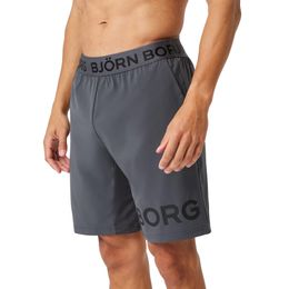Bj&ouml;rn Borg Bj&ouml;rn Borg Badeshorts Herren Gr&ouml;&szlig;e L grau / schwarz