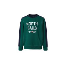 North Sails Sweatshirt Jungen Gr&ouml;&szlig;e 104/110 navy / dunkelgr&uuml;n