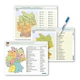 Ich kenne Deutschland - 1. Bundesl&auml;nder & Landeshauptst&auml;dte, 2. Fl&uuml;sse, 3. Gebirge im Set