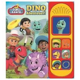 Dino Ranch - Dino-Abenteuer! - Soundbuch - Pappbilderbuch mit 7 dinotastischen Ger&auml;uschen
